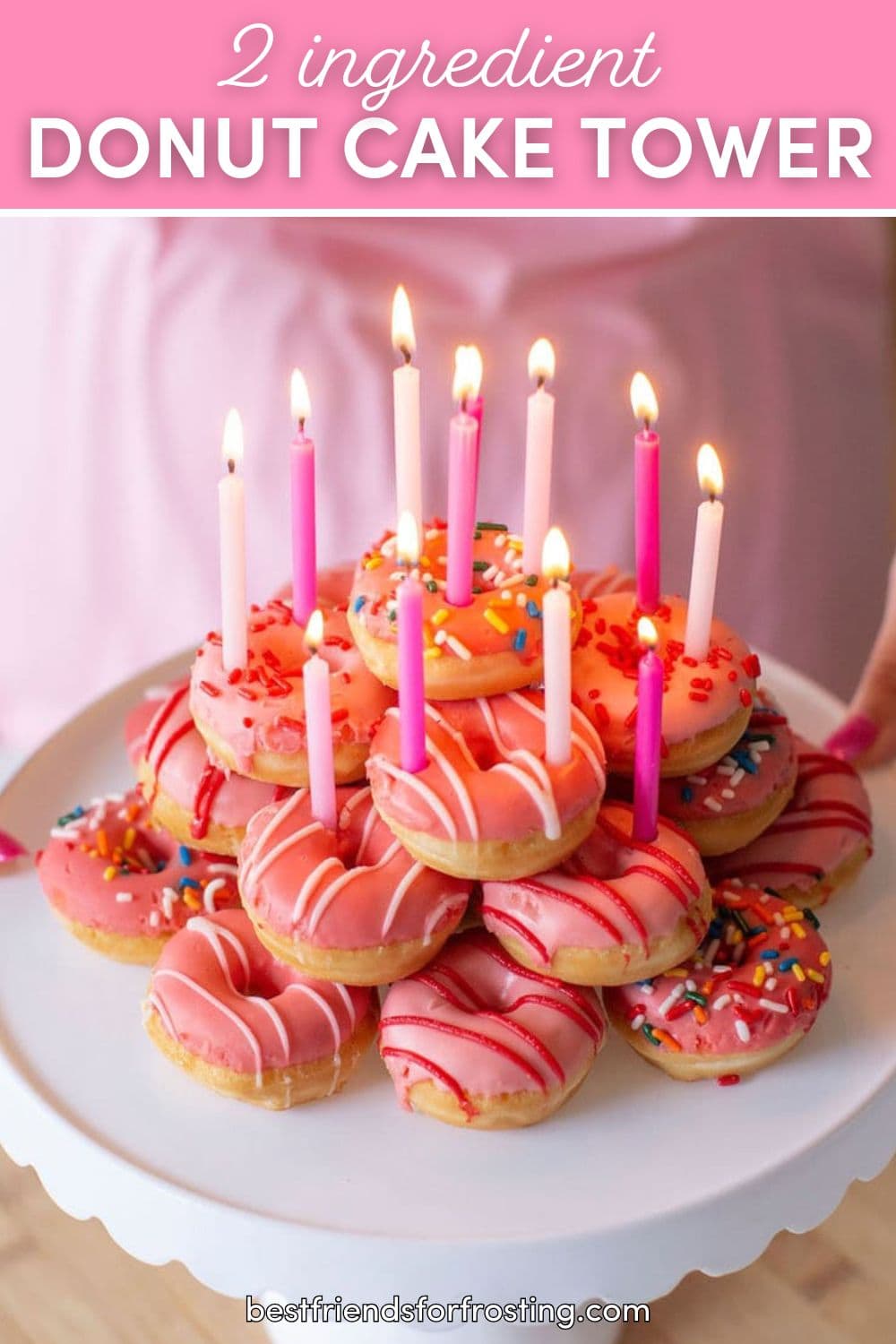 Donut Cake Tower - Best Friends For Frosting