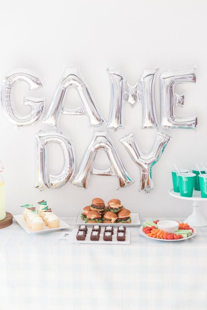 Game Day Party Ideas - Best Friends For Frosting