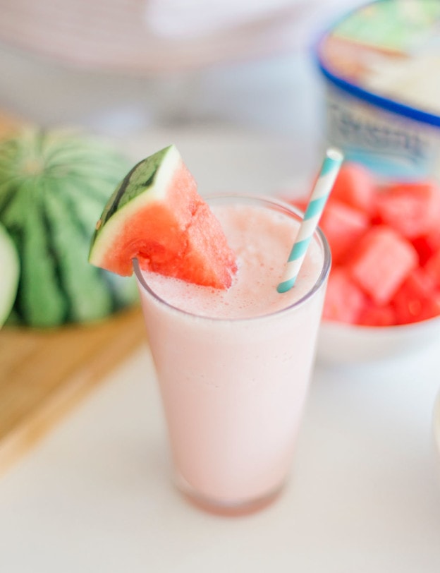 Watermelon Milkshake - Summer Dessert