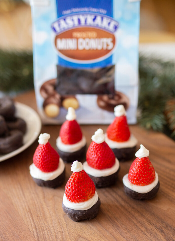 Strawberry Santa Hats - Best Friends For Frosting