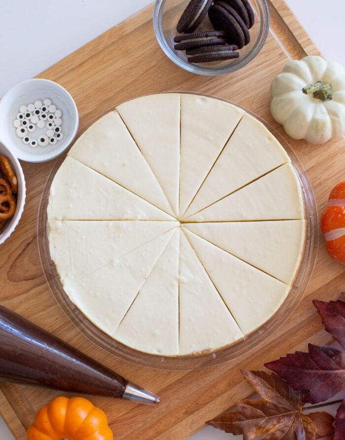 No-Bake Spider Web Cheesecake - Best Friends For Frosting