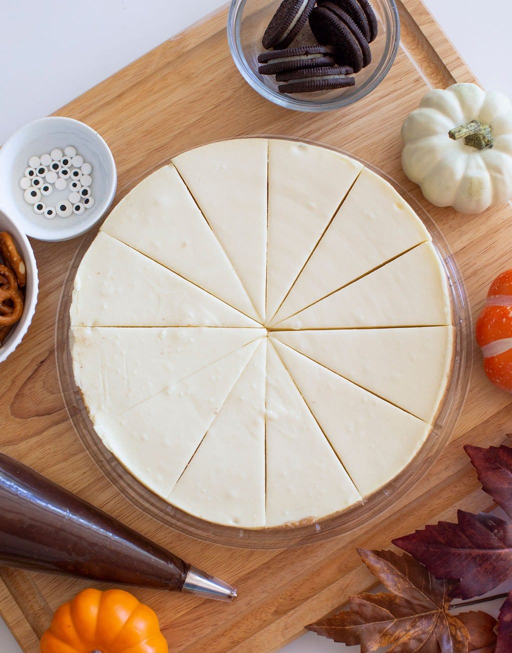 No-Bake Spider Web Cheesecake - Best Friends For Frosting