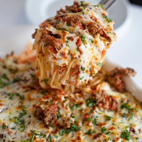 Easy Million Dollar Spaghetti Casserole (only 5 ingredients!) - Best ...