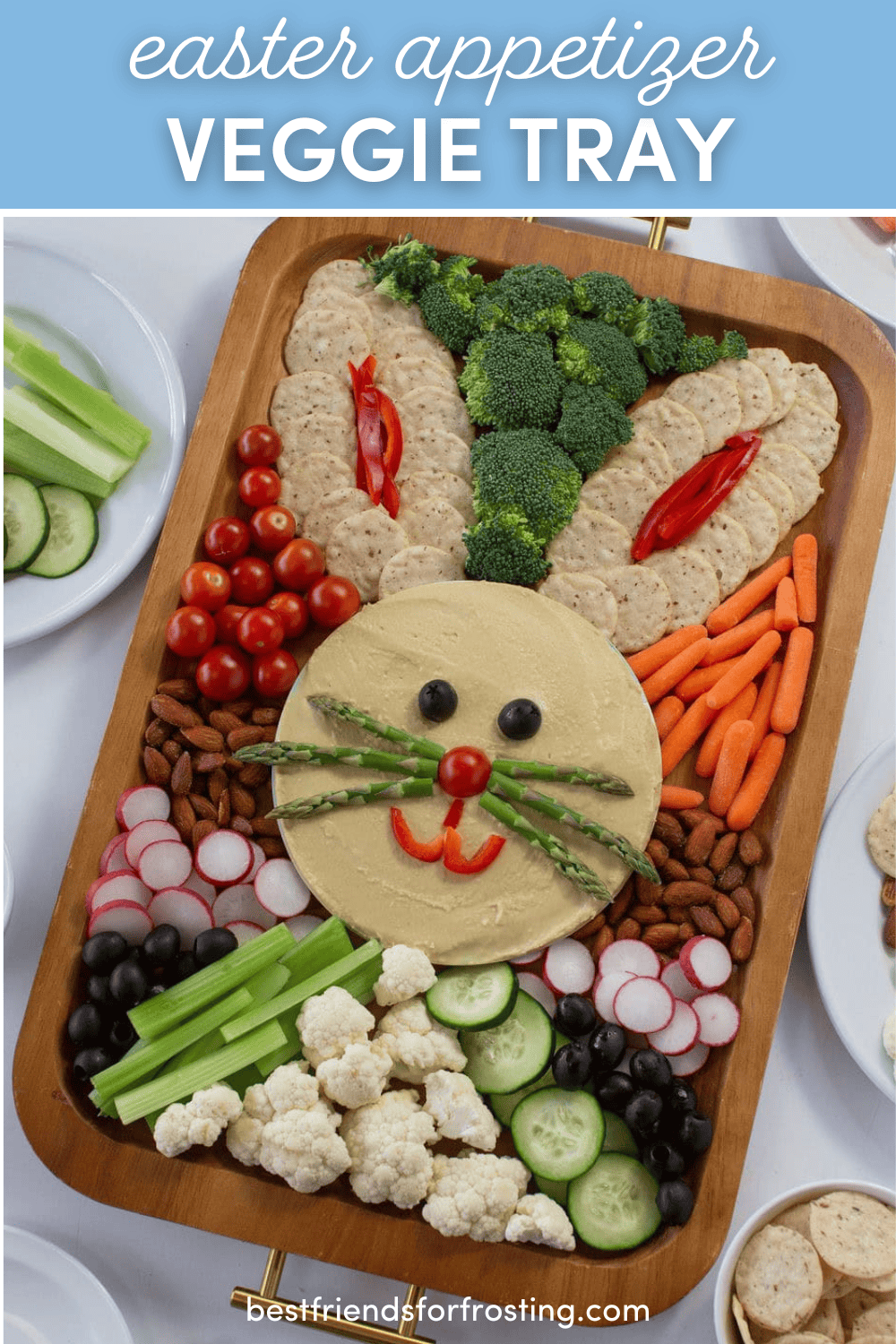 Easter Bunny Veggie Tray - Best Friends For Frosting