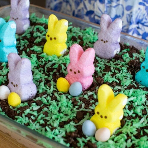 Ten Minute Easter Dirt Cake - Best Friends For Frosting