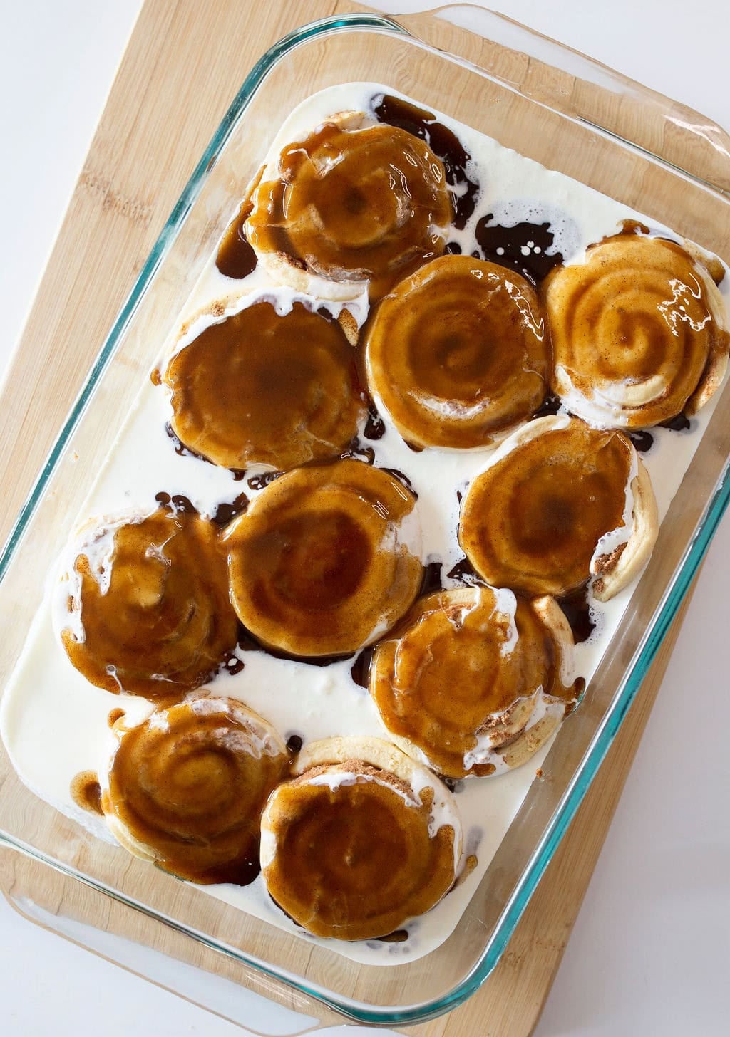 Viral TikTok Cinnamon Rolls with Heavy Cream - Best Friends For Frosting